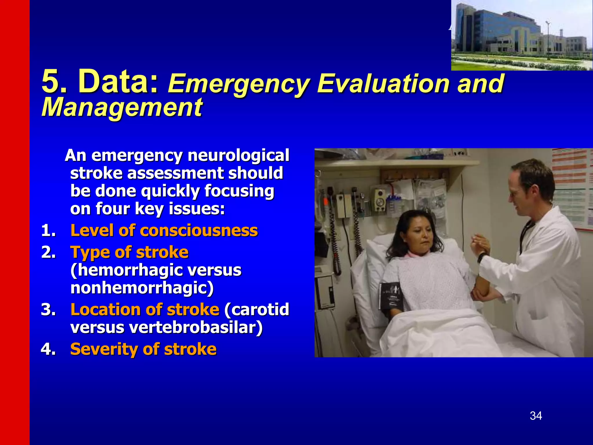Approach to acute stroke BE FAST | PPTX