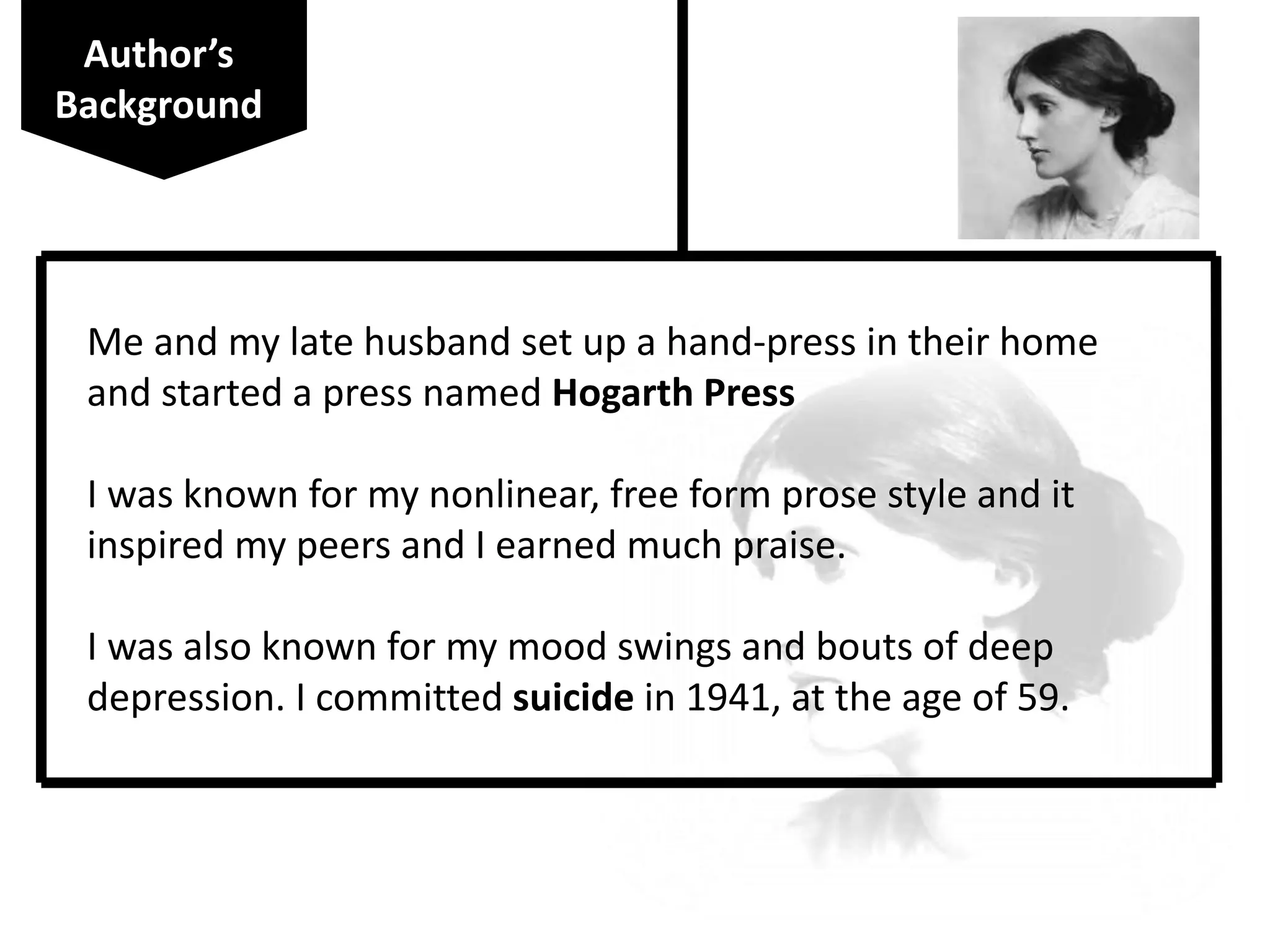 A Haunted House by Virginia Woolf | PPTX