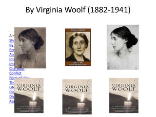 A haunted house analysis (Virginia Woolf) | PPTX