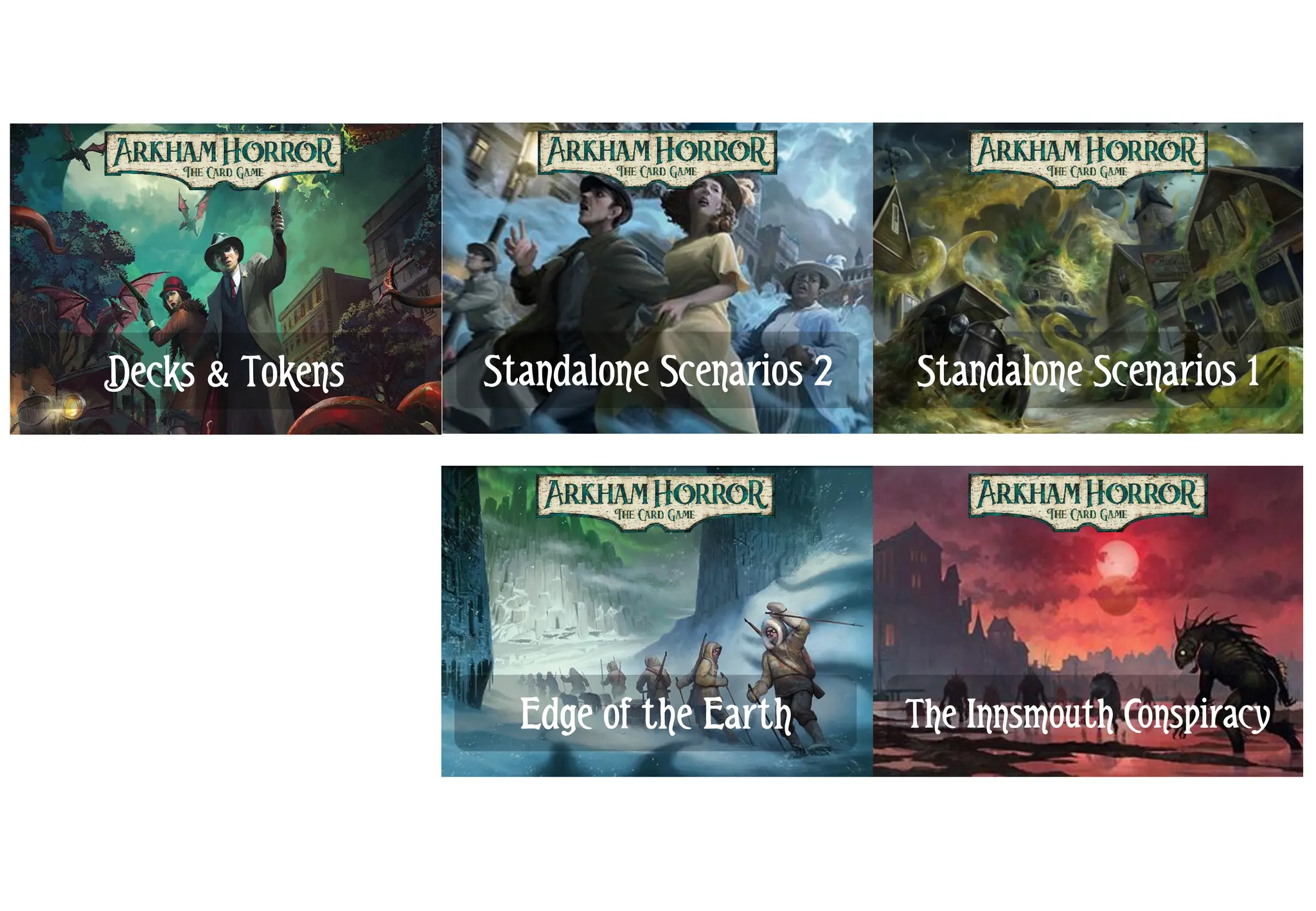 Arkham Horror Box Covers for Return To Boxes | PDF