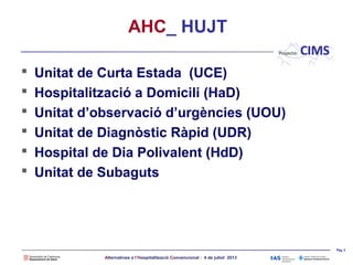 AHC. Hospital Dr.Trueta de Girona | PPT