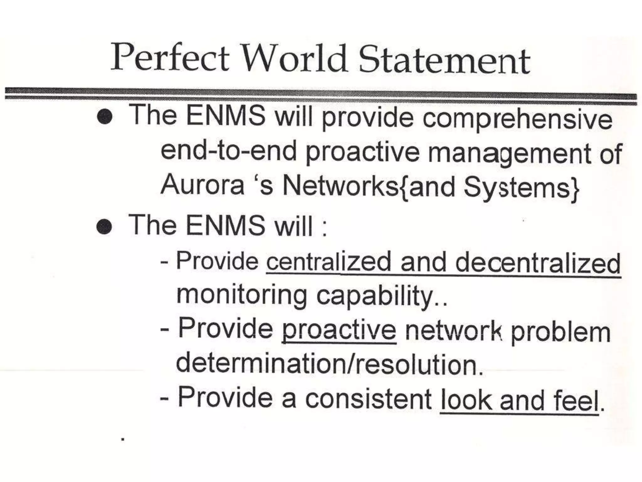 AHC Network Monitoring Plan | PPTX