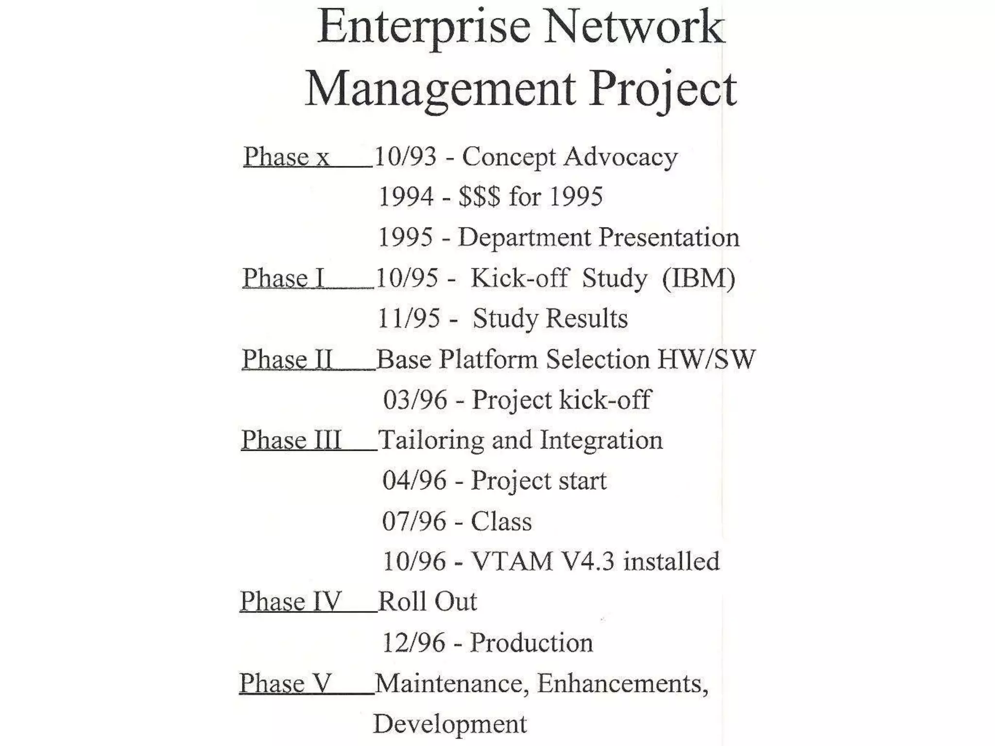 AHC Network Monitoring Plan | PPTX