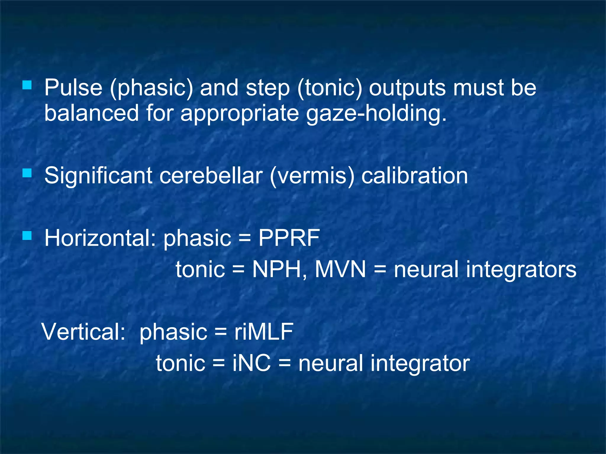 Ahd neuro-opthalmology - v. patel - nystagmus (1) | PPT