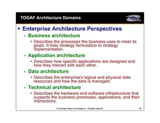 Business and ITSM on the same page at last! ITIL, TOGAF and COBIT ...