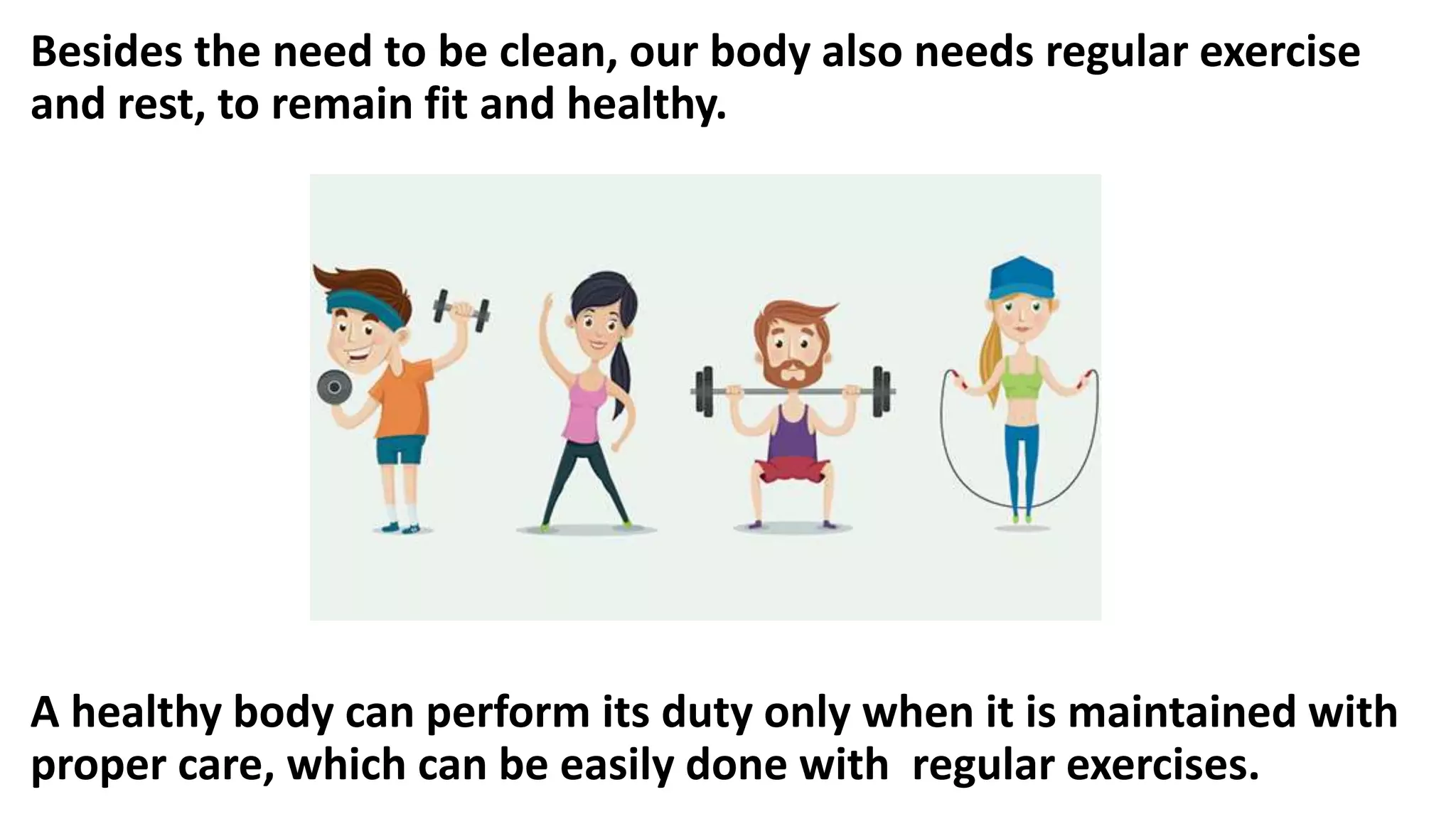 A healthy body | PPT