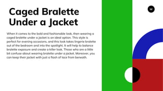 A helpful guide on how to style caged bralettes. | PDF