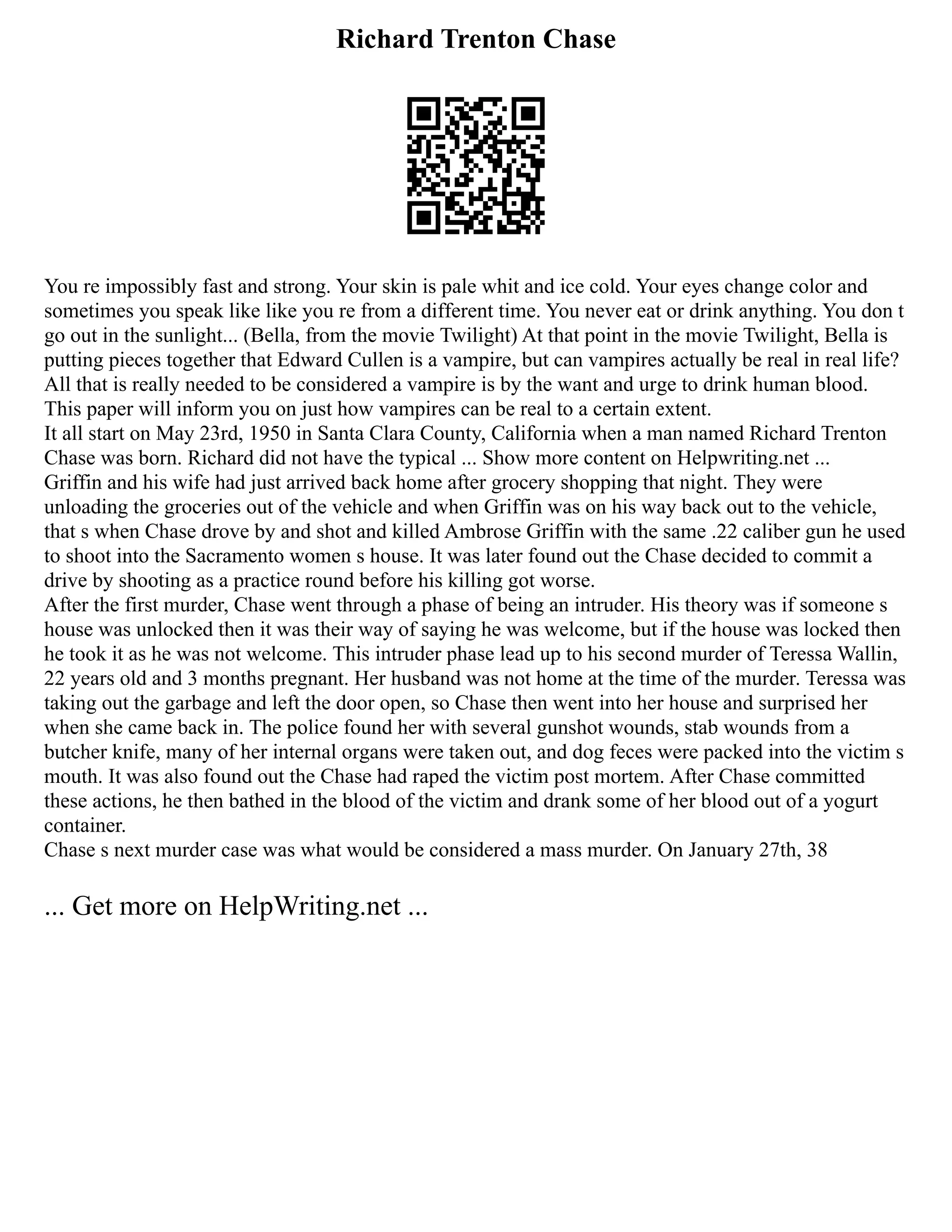 A Helping Hand Essay Example StudyHippo.Com