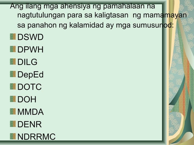 Ahensya ng pamahalaan | PPT