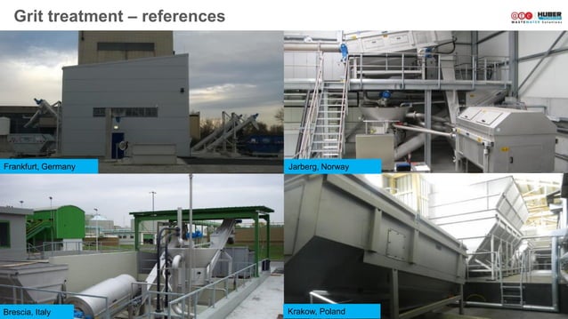 Grit treatment solutions for processing grit from grit separator | PPT