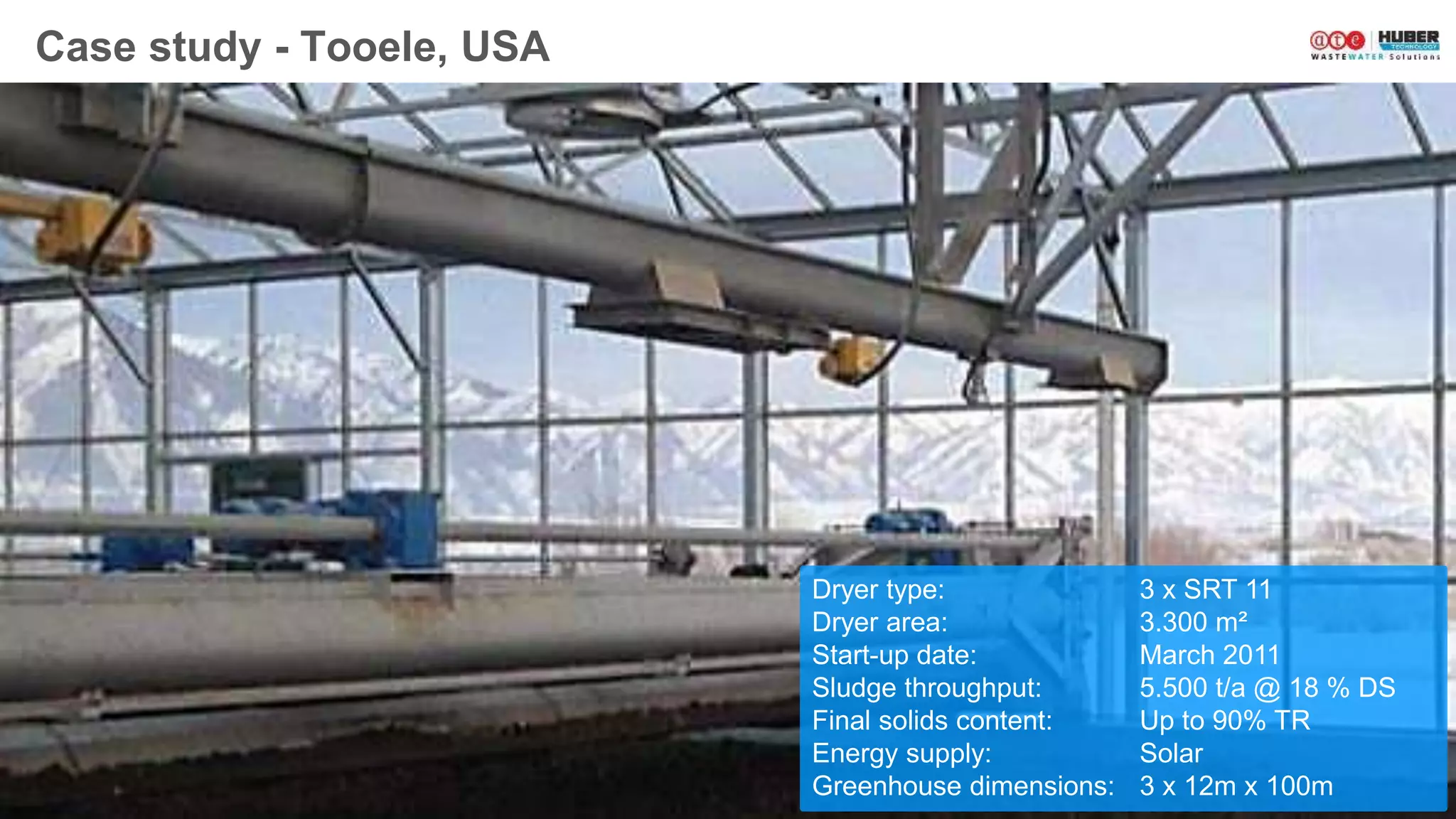 HUBER Solar Active Sludge Dryer | PPTX