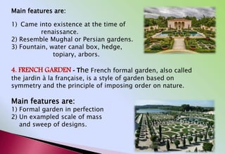 Formal garden teksingh Chandravanshi | PPTX