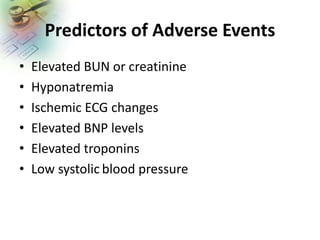 Acute Heart Failure Syndromes | PPT