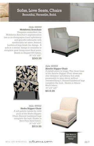 athome.com Furniture Catalog | PDF