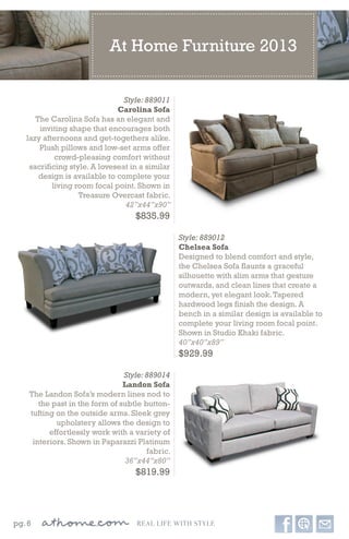 athome.com Furniture Catalog | PDF