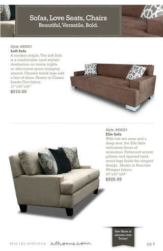 athome.com Furniture Catalog | PDF
