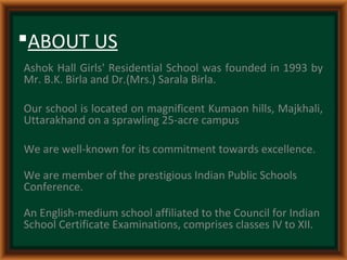 Residential School for Girls | PPT