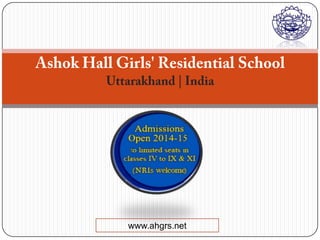 Birla Residential School for girls | PPTX | Education industry | Industries