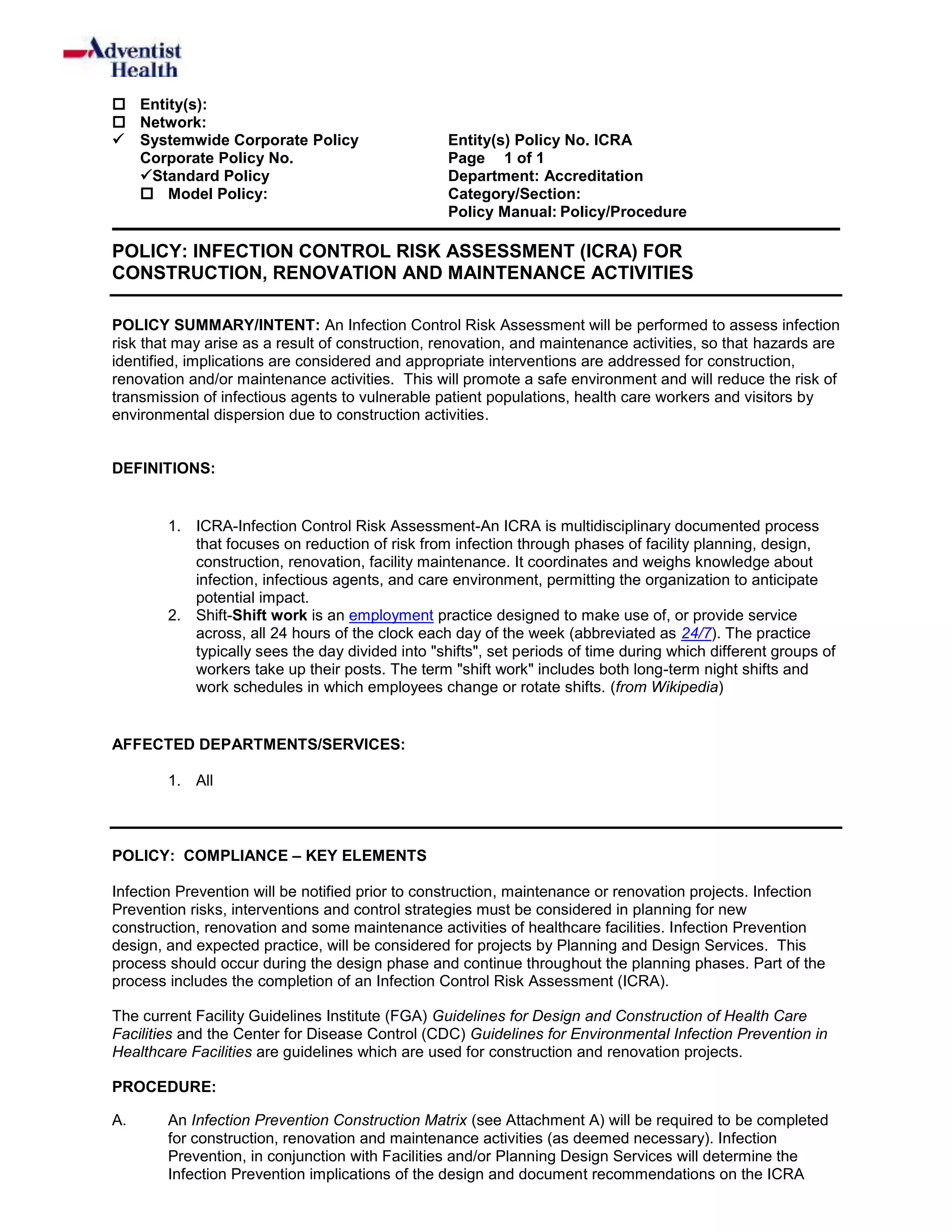 Ah ICRA policy updated 5-7-2014 mjd revisions | DOCX