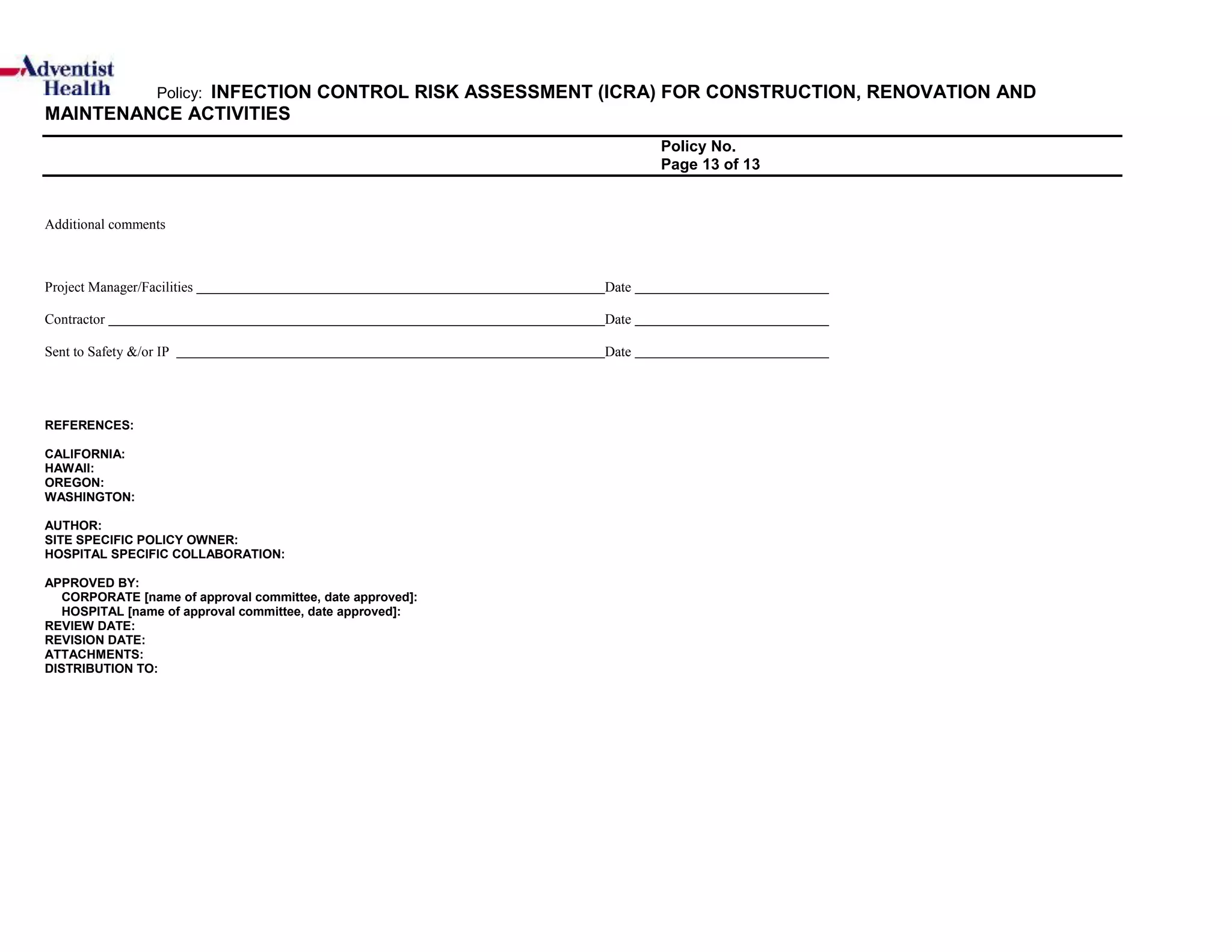 Ah ICRA policy updated 5-7-2014 mjd revisions | DOCX