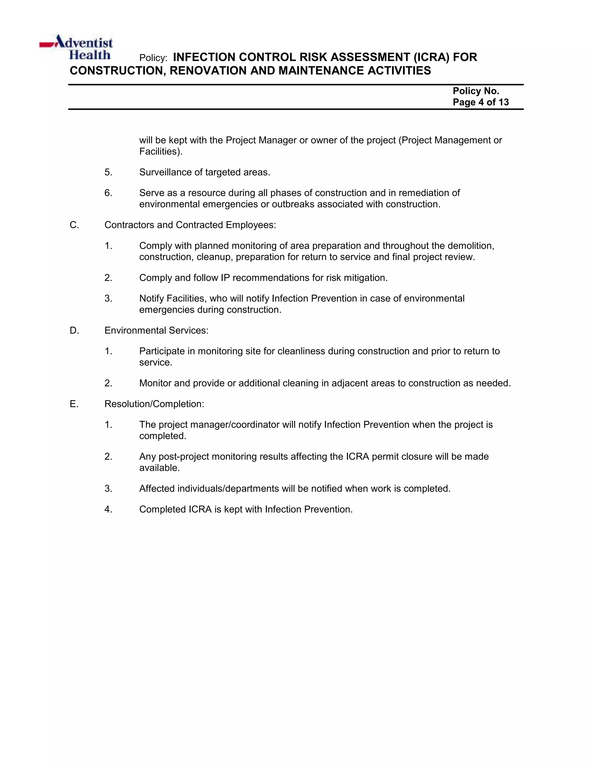 Ah ICRA policy updated 5-7-2014 mjd revisions | DOCX