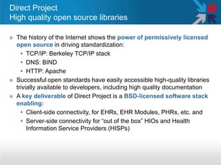 Ahier himss 2012 - direct project overview presentation | PPT