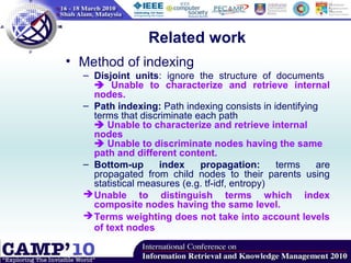 A hierarchical approach for semi structured document indexing and | PPT