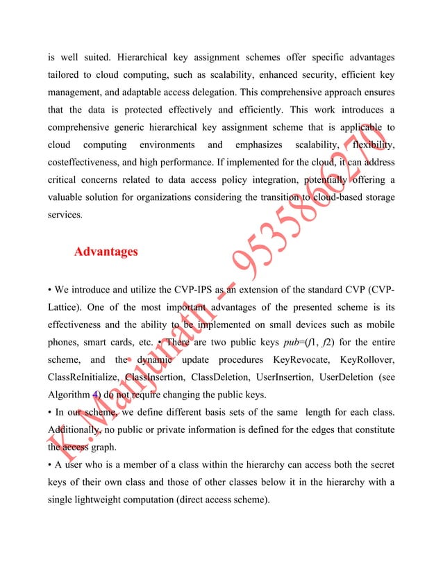 A Hierarchical Key Assignment Scheme A Unified Approach.docx
