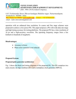 A high accuracy programmable pulse generator with a 10-ps timing ...
