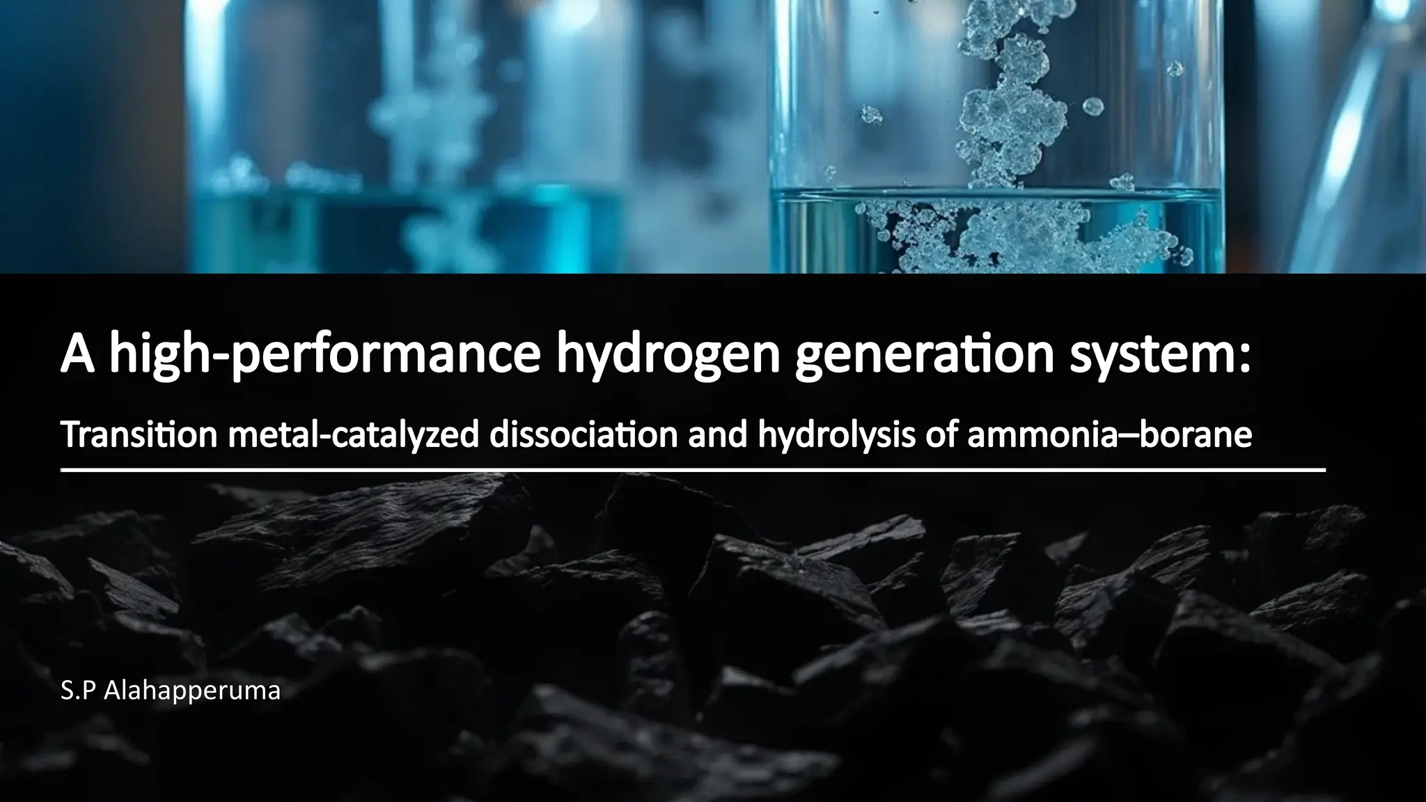 A High-Performance Hydrogen Generation System: Transition Metal ...