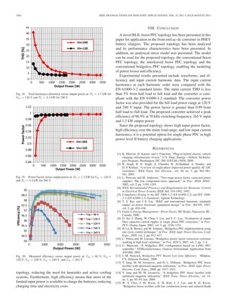 A high performance single-phase bridgeless interleaved pfc converter ...