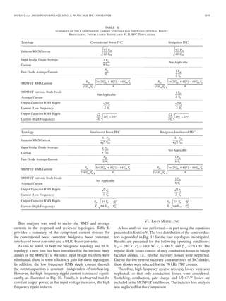 A high performance single-phase bridgeless interleaved pfc converter for plug-in hybrid vehicles ...