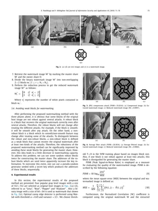 A highly robust and secure image watermarking based on classification and visual cryptography | PDF