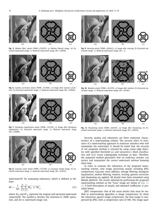 A highly robust and secure image watermarking based on classification and visual cryptography | PDF