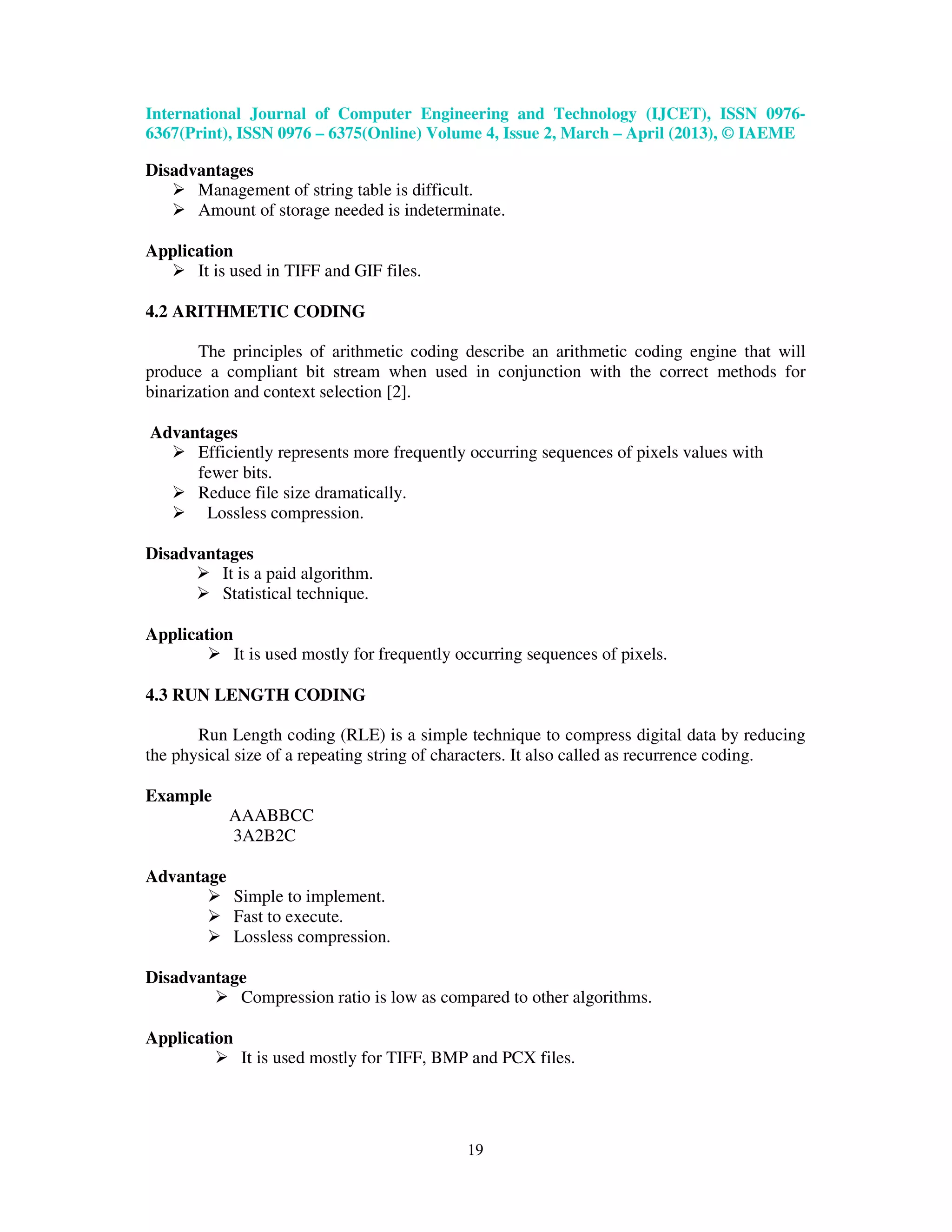 A high performance novel image compression technique using huffman ...
