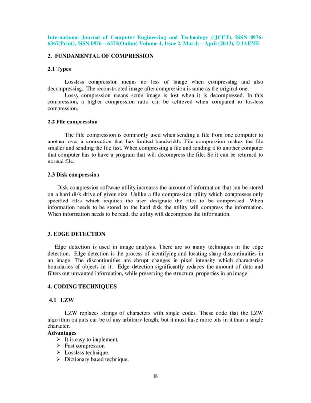 A high performance novel image compression technique using huffman coding | PDF