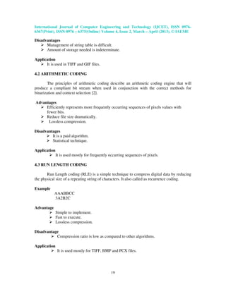 A high performance novel image compression technique using huffman coding | PDF