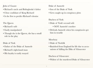 A High Schooler's Guide to "Richard II" | PDF