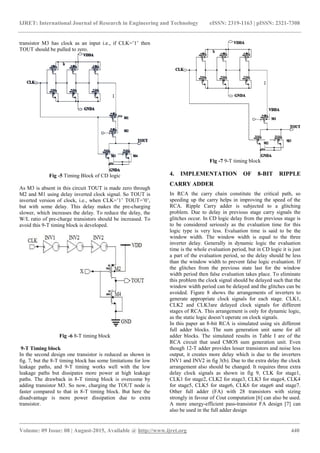 A high speed dynamic ripple carry adder | PDF
