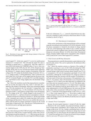 A high speed low power cam with a parity bit and | PDF