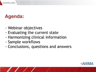 Building Data Driven Workflows in HIM: More than just an EHR | PPT