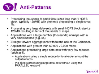 Apache Hadoop India Summit 2011 talk "Hadoop Map-Reduce Programming & Best Practices" by Basant ...