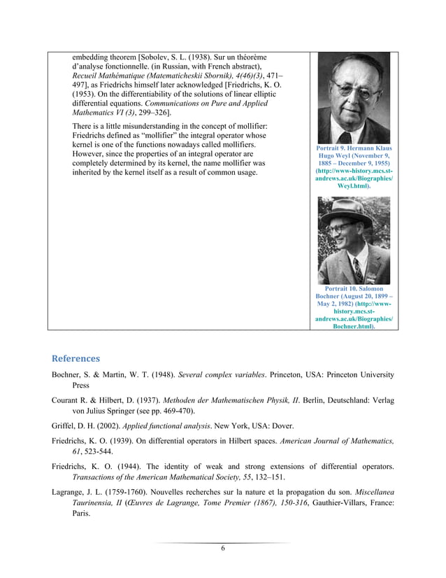 A historical note on schwartz space and test or bump functions | PDF ...