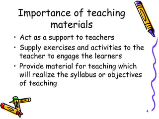 A historical overview of teaching materials | PPT