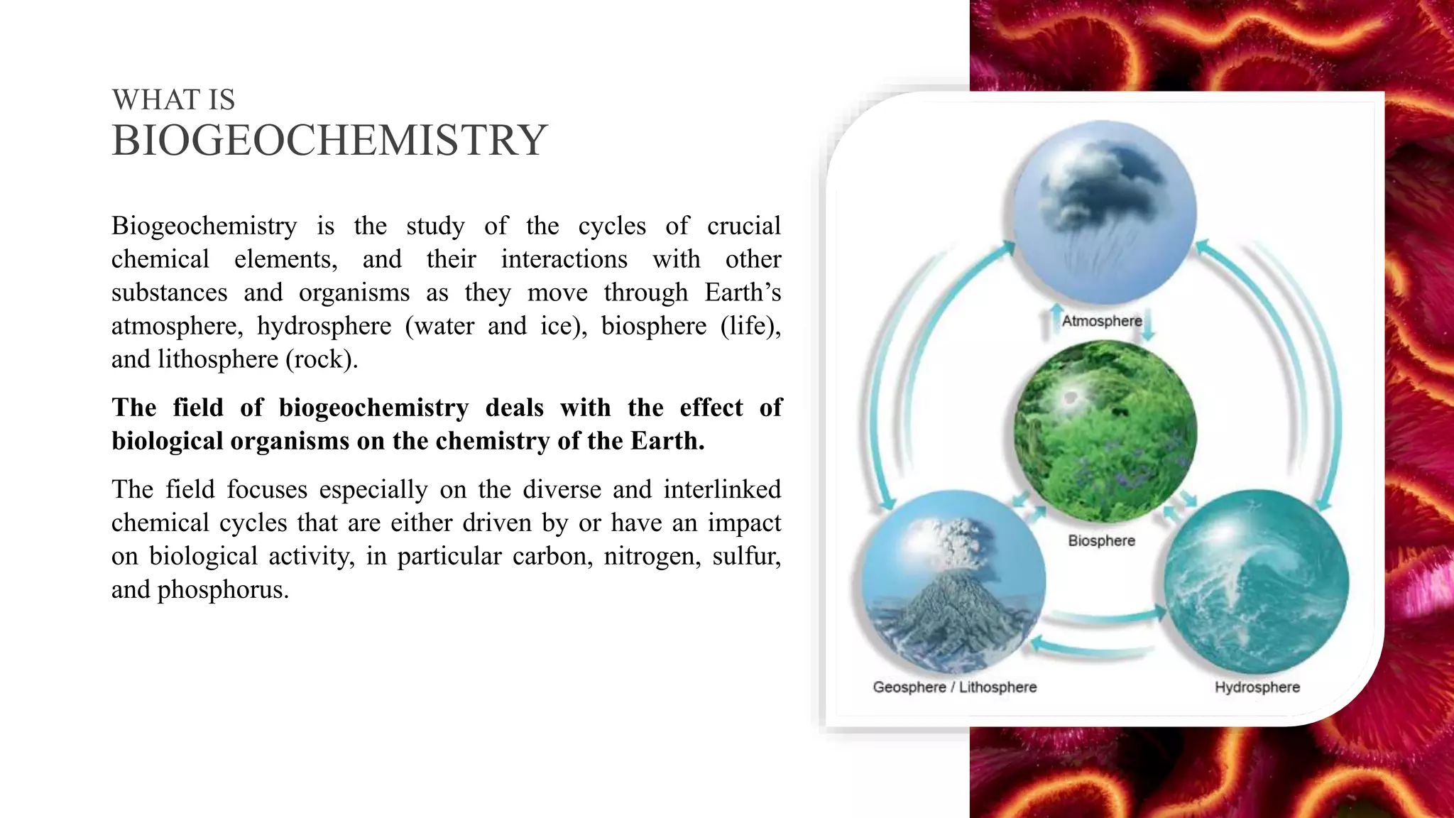 A historical Sketch of Biogeochemical Cycle | PPTX