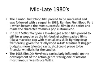 A history of action movies | PPT