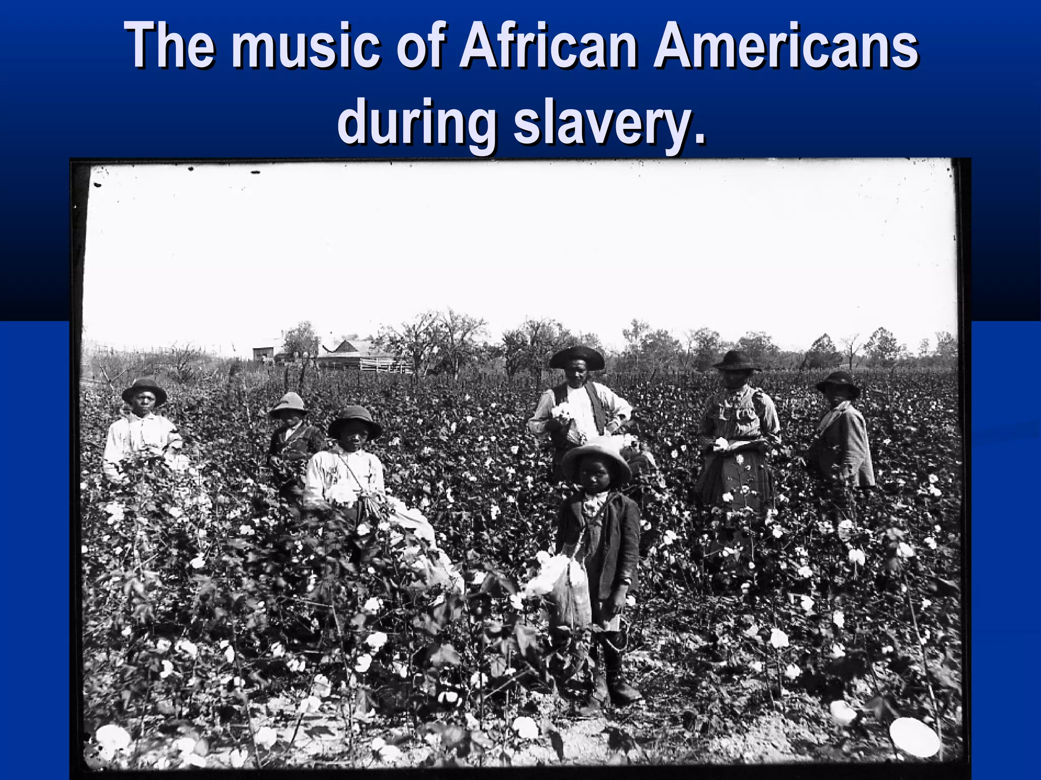 A brief history of the blues | PPT
