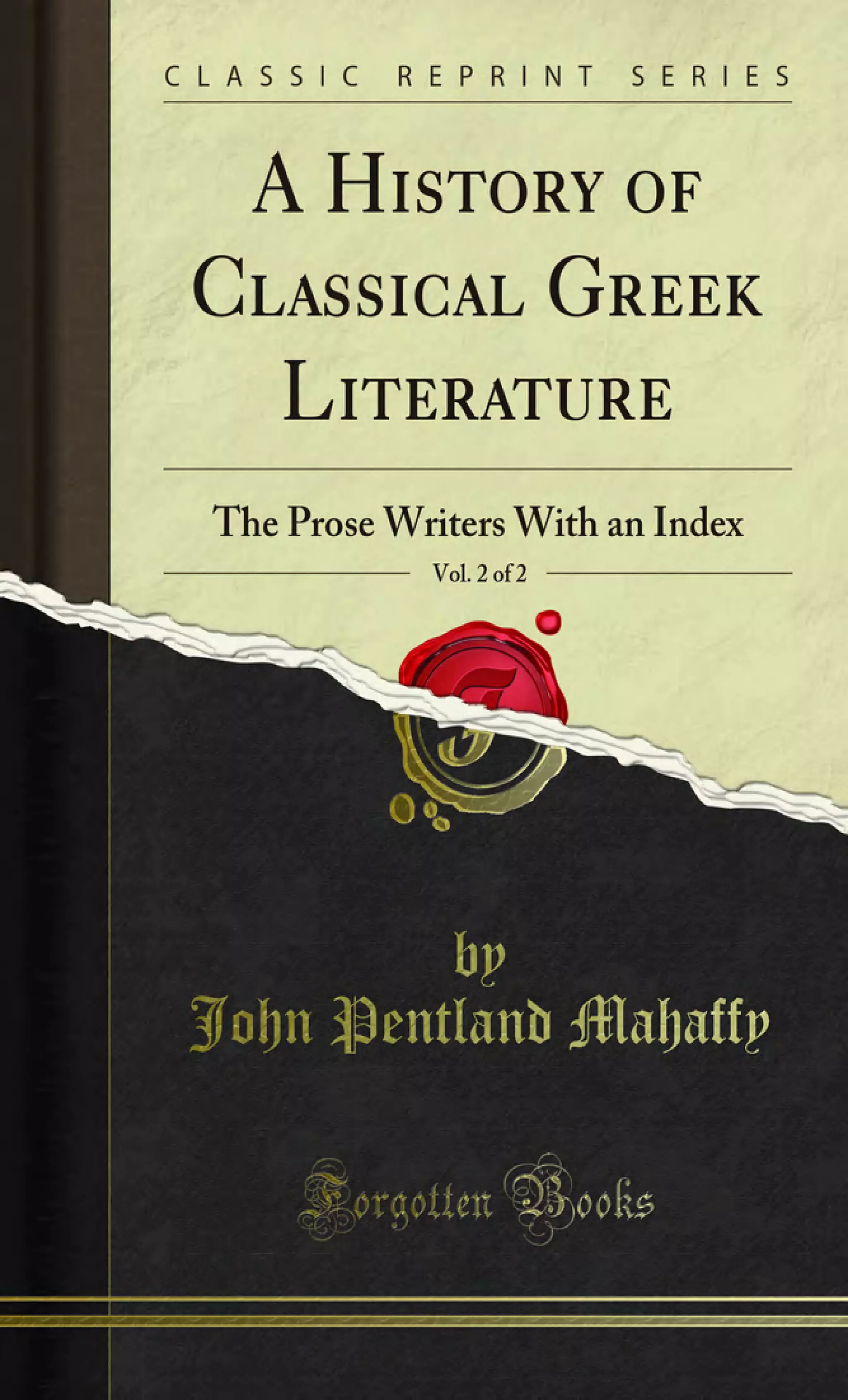 A History Of Classical Greek Literature V2 1000104793 1 Pdf Free