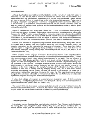 A history of clu | PDF