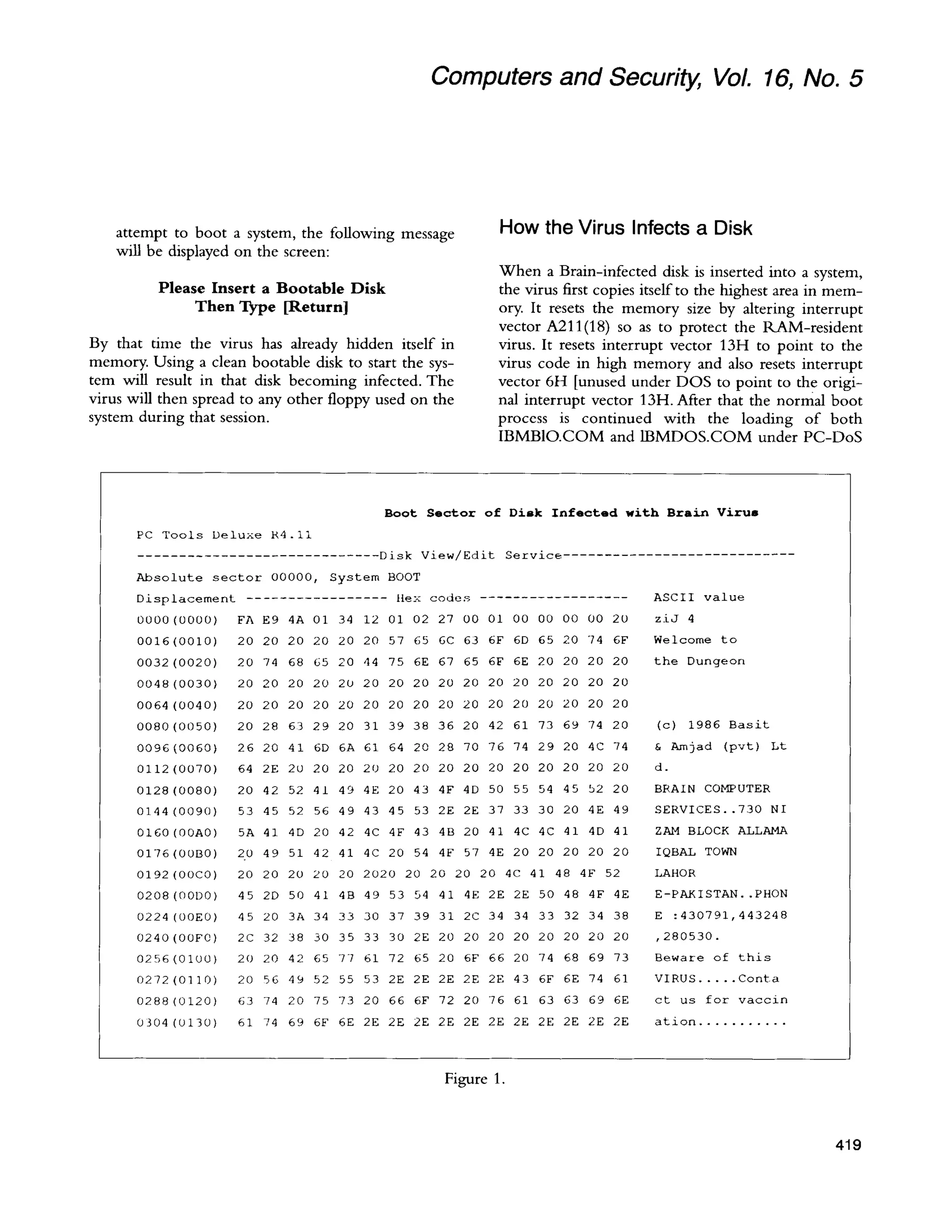 A history of computer viruses the famous `trio' | PDF